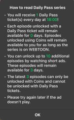 No, you're not losing it—WEBTOON got rid of Daily Pass