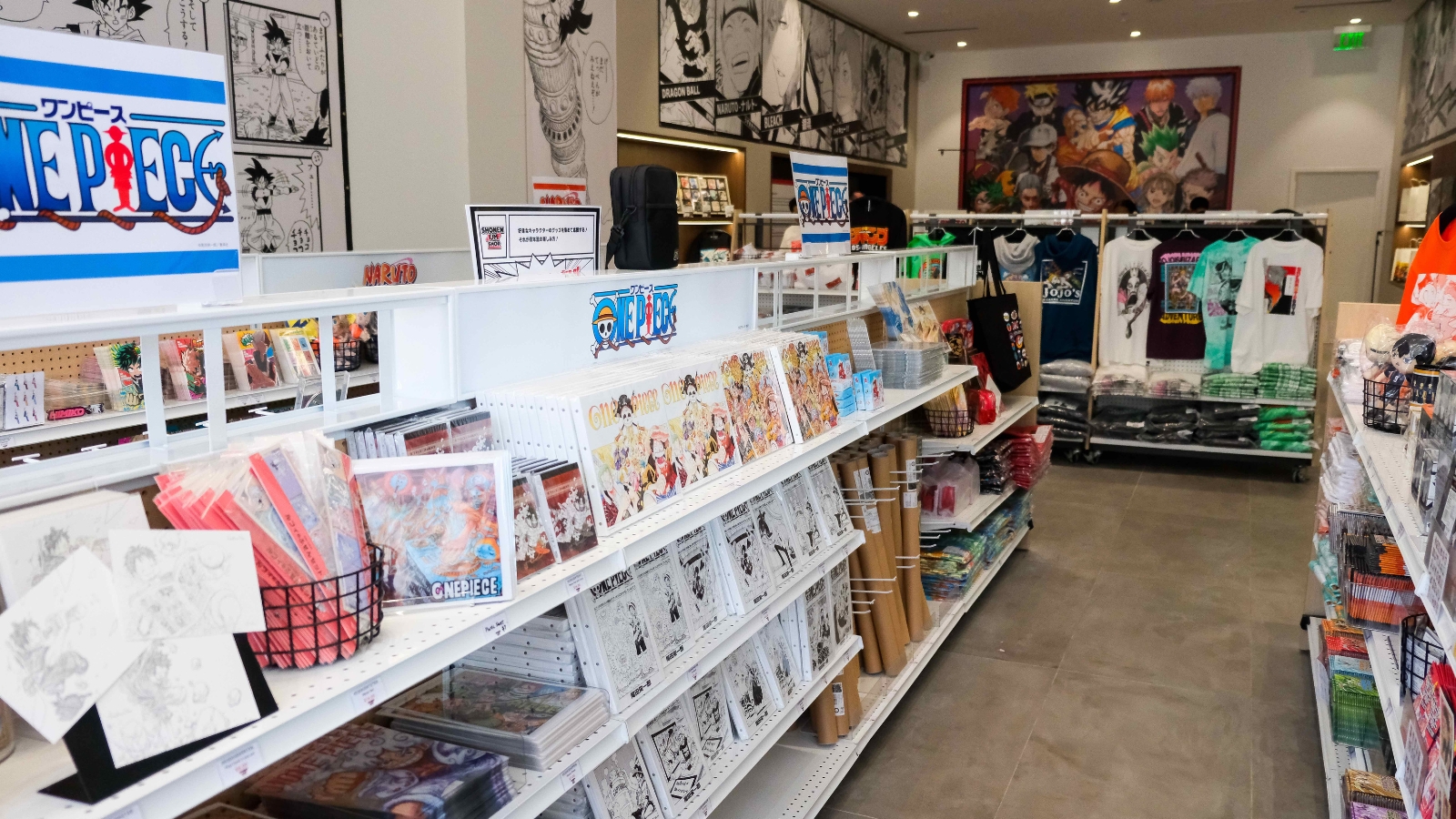 Shonen Jump Shop hits New Jersey through the new year
