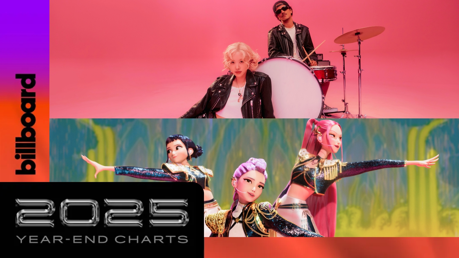 Rosé's "APT" & KPOP DEMON HUNTERS dominate Billboard Year-End Charts