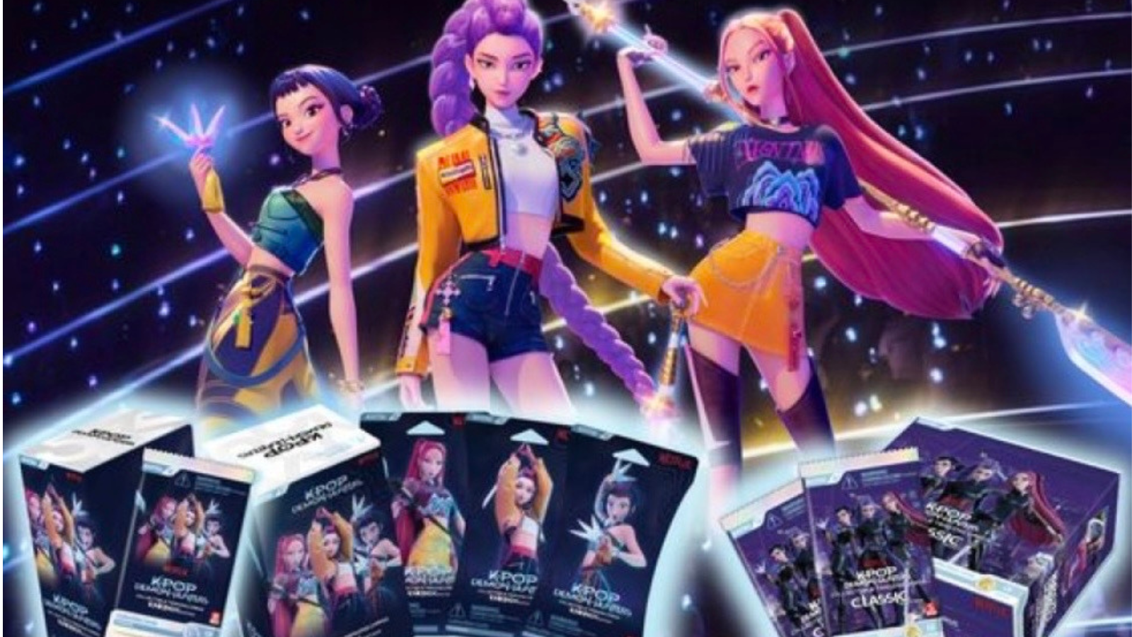 KPop Demon Hunters x KAYOU Trading Cards